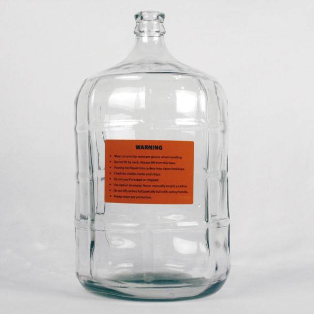 5 Gallon Italian Glass Carboy – Home Fermenter®