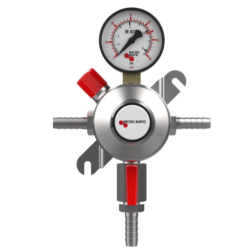 Premium Plus Secondary Regulator - Pass-thru – Home Fermenter®