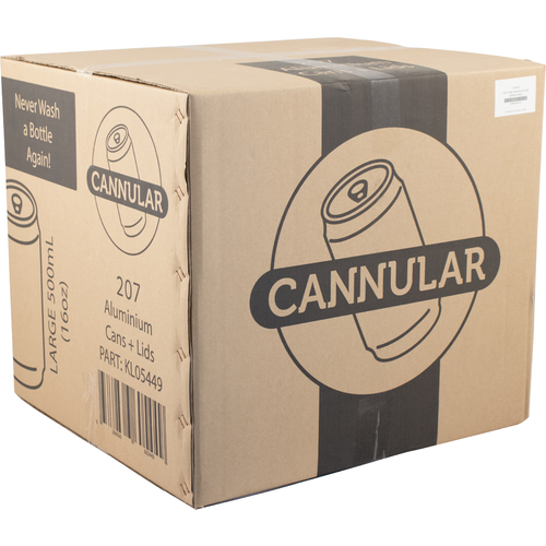 Can Fresh Aluminum Beer Cans w/ Full Aperture Lids - 500ml/16.9 oz. (C ...
